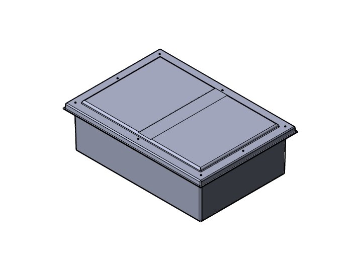 750 Litre Divided GRP Water Tank, Insulated - Tanks Direct