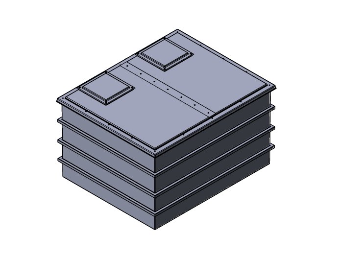 7500 Litre Divided GRP Water Tank, Insulated - Tanks Direct
