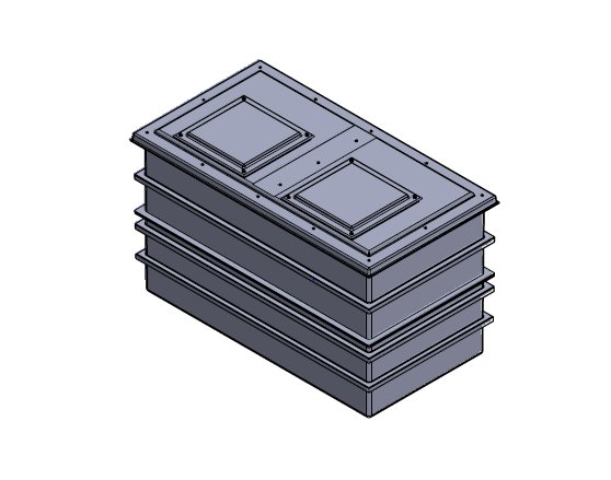 2501 Litre Two Piece Divided GRP Water Tank, Insulated - Tanks Direct