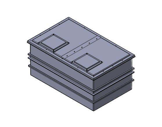 4500 Litre Two Piece Divided GRP Water Tank, Insulated - Tanks Direct