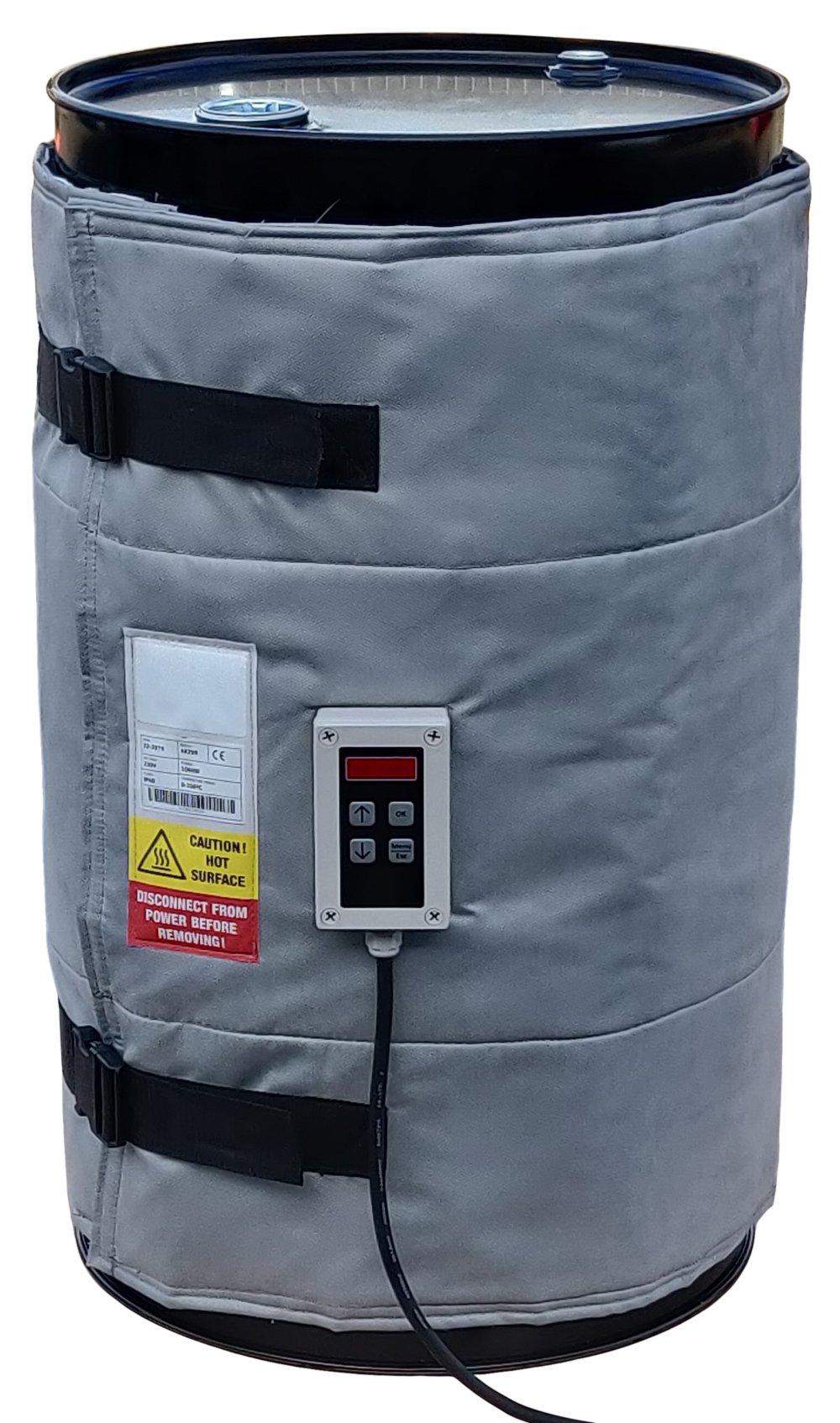 High Temperature Drum Heating Jacket 0 - 200 °C 105-120L - Tanks Direct