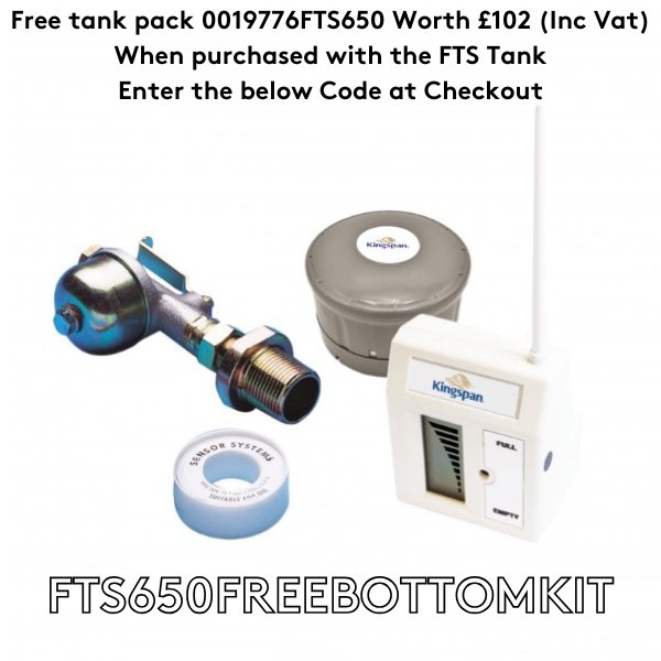 Free Bottom Outlet Kit and Watchman Sonic Advanced (when purchased with ...