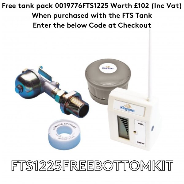 Free Bottom Outlet Kit and Watchman Sonic Advanced (when purchased with ...