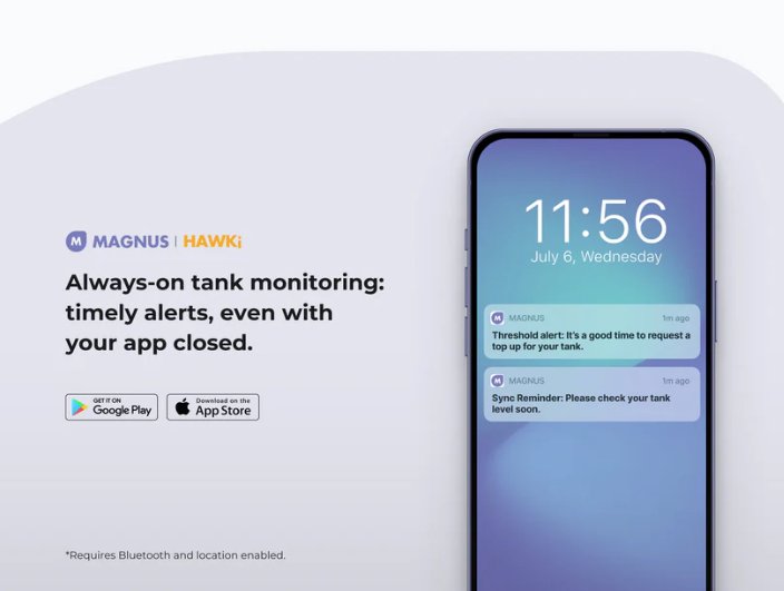 Magnus HAWKi Smart Tank Monitor - Tanks Direct