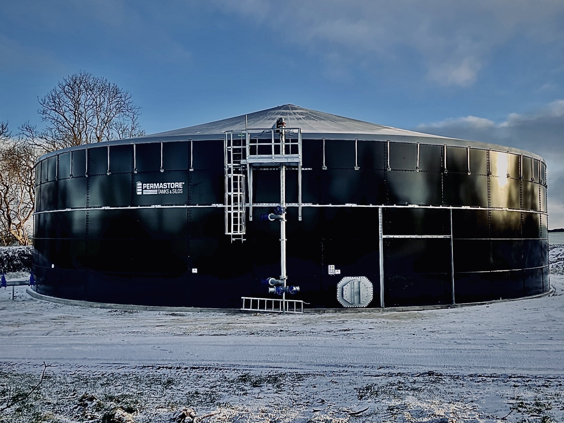 Permastore Slurry Tank - 13m3 to 50,000 m3 - Tanks Direct