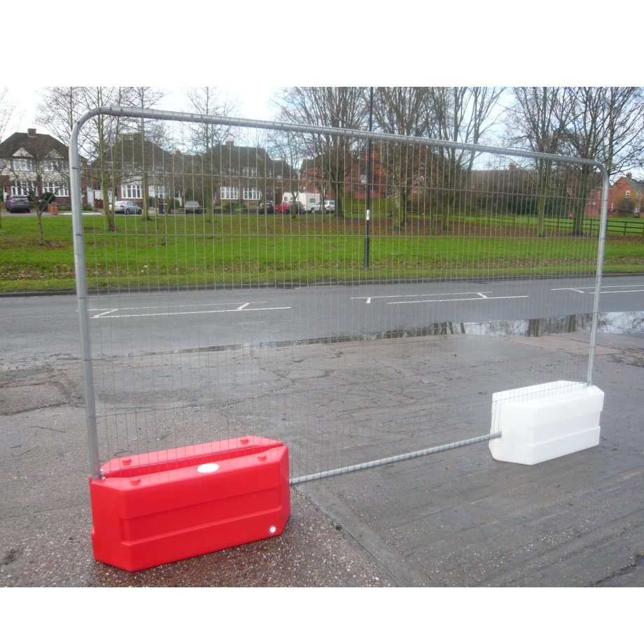Pack (2), Rota Blocks, Mini Fence Blocks, Red and White - Tanks Direct
