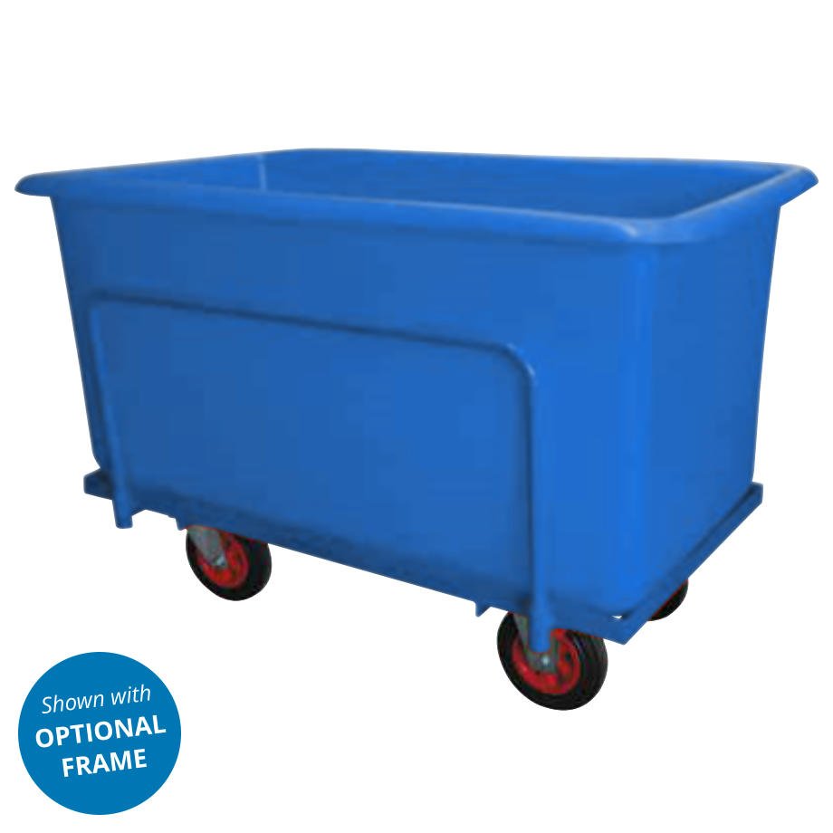 455 Litre Plastic Tapered Tank / Container - Tanks Direct