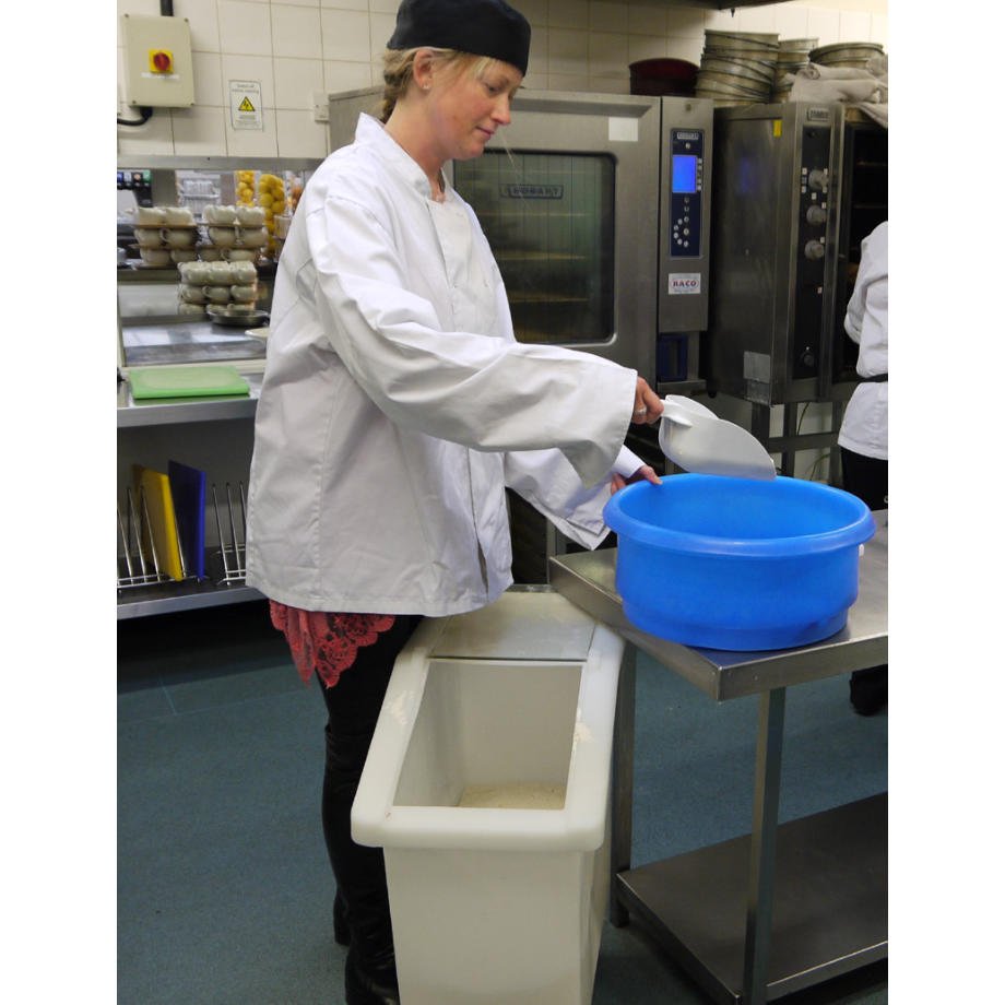 Medium Wheeled Feed Dispenser - Tanks Direct