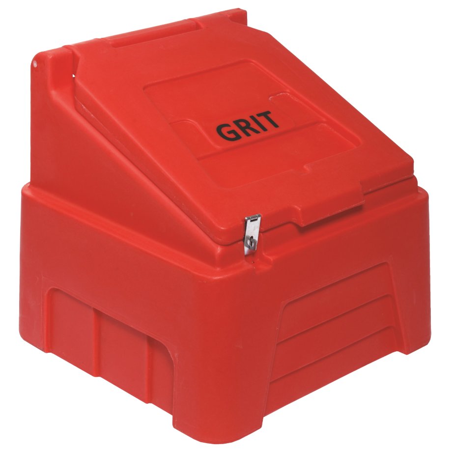 200 Litre Plastic Salt Bin, Yellow - Tanks Direct