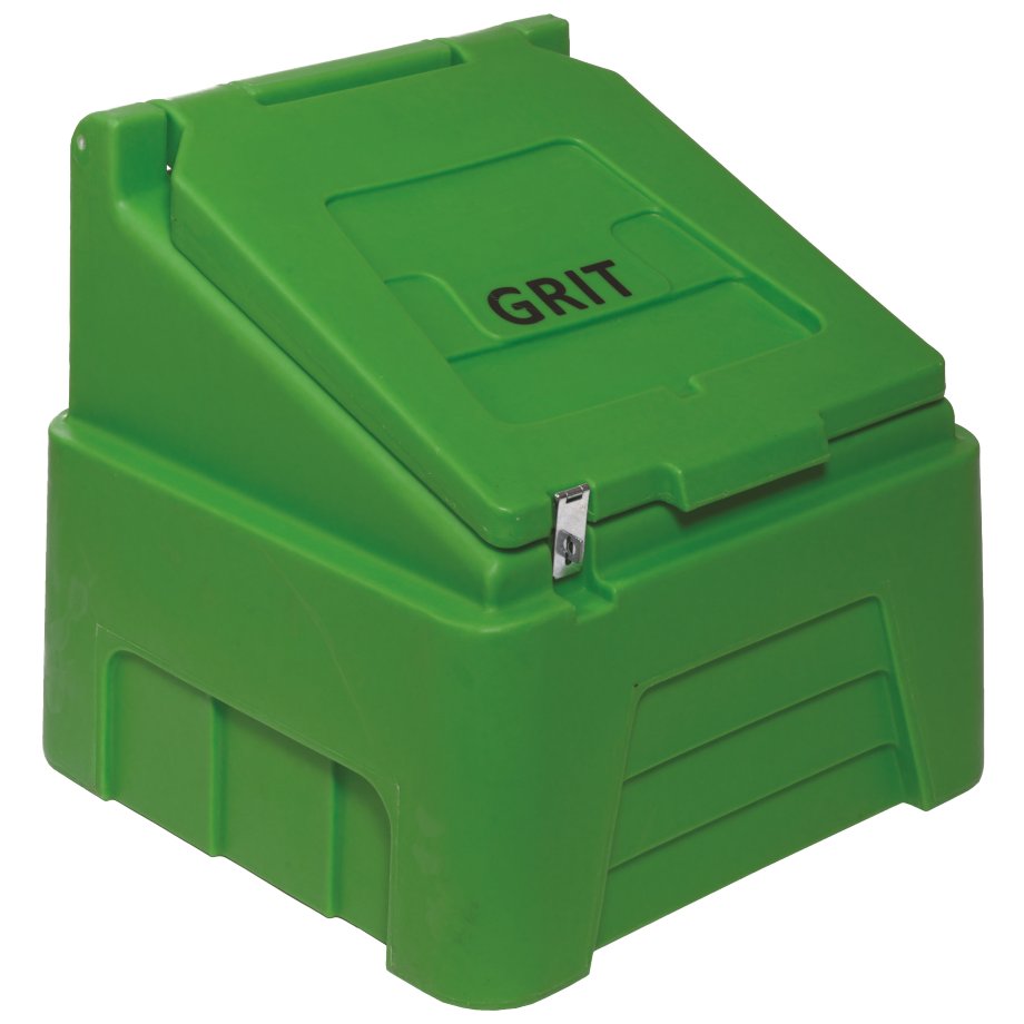 200 Litre Plastic Salt Bin, Yellow - Tanks Direct