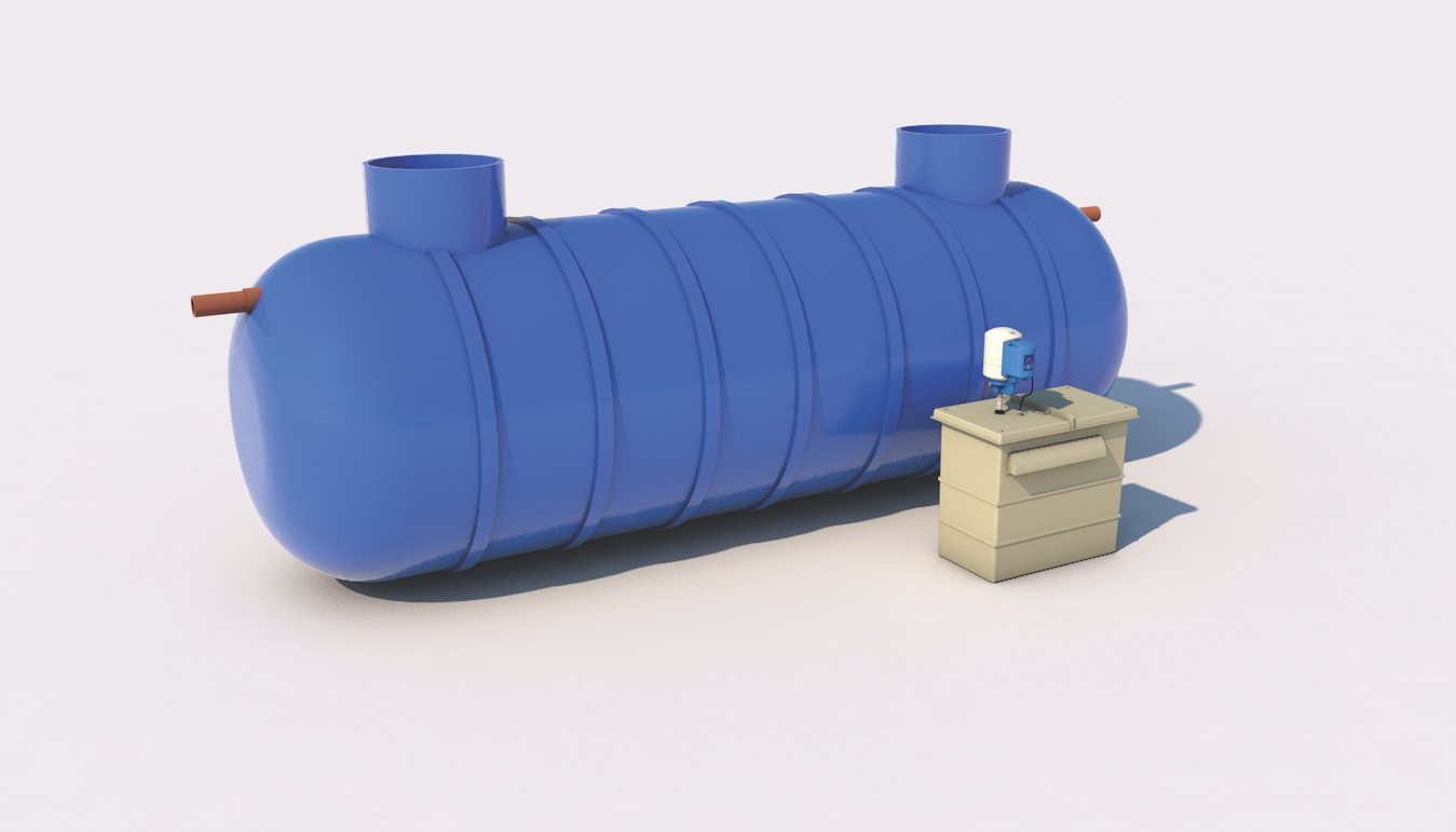 12,000 Litre Rainbox Combi Rainwater Harvesting System - Tanks Direct