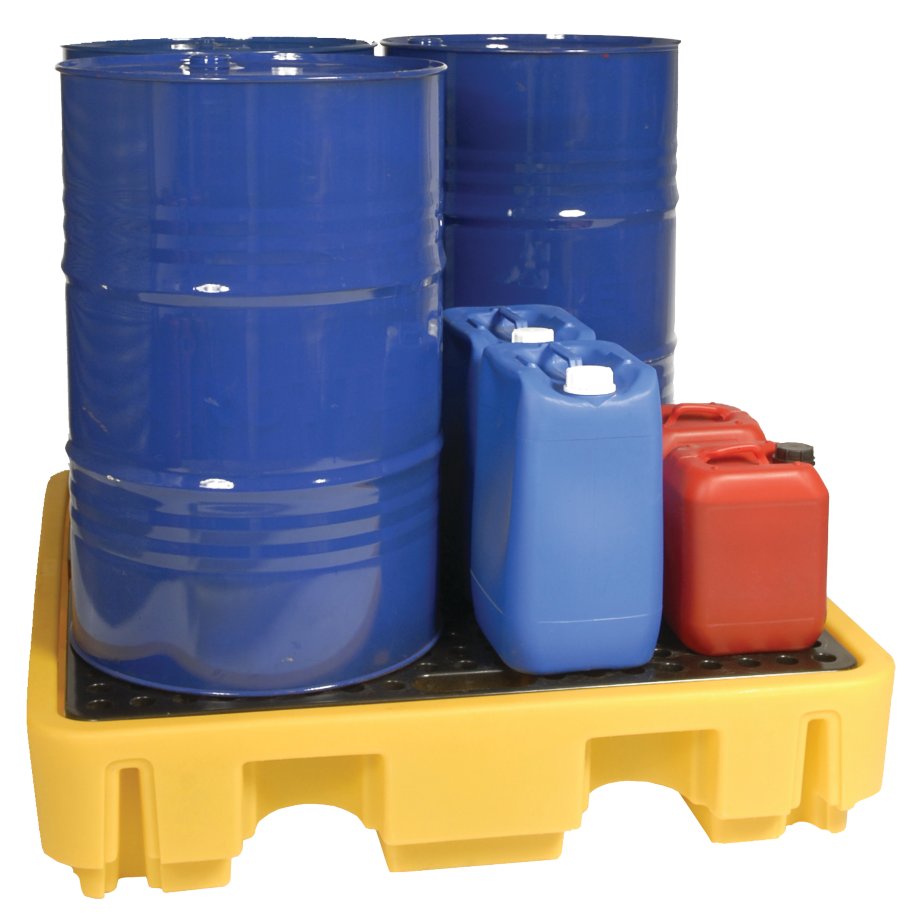 4 Drum Stackable Spill Pallet - Tanks Direct