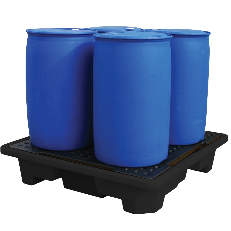 4 Drum Stackable Spill Pallets - Tanks Direct
