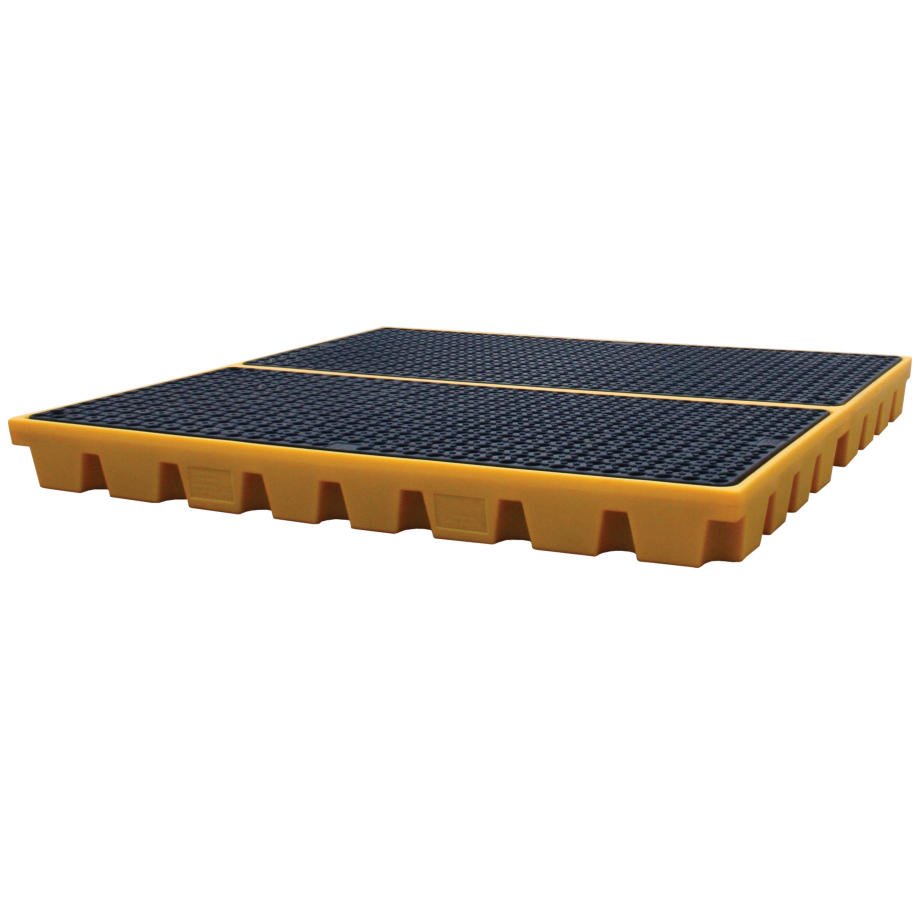 Bunded Work Floors for 4 Drums - Spill Pallets - Tanks Direct