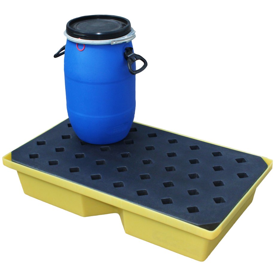 Spill drip tray with grate, 63 Litre - Tanks Direct