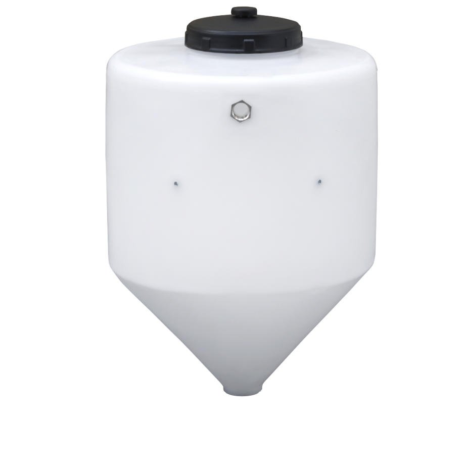 100 Litre Conical Water Tank - T100C8VL-NAT - Tanks Direct