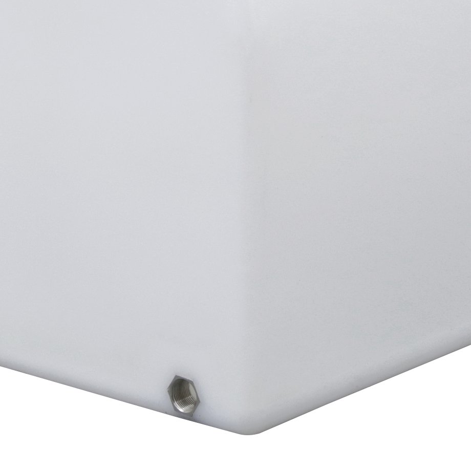 300 Litre Water Tank, D-shaped - Tanks Direct