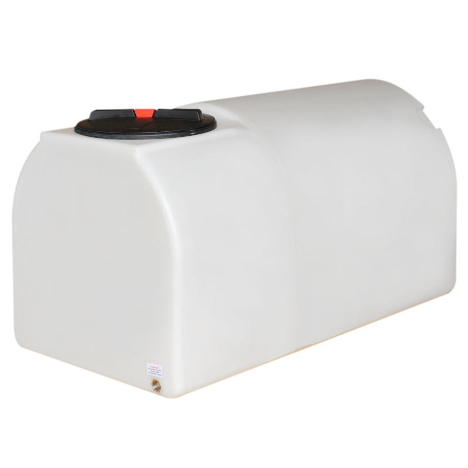 900 Litre Water Tank, Flat, D-Shaped - Tanks Direct
