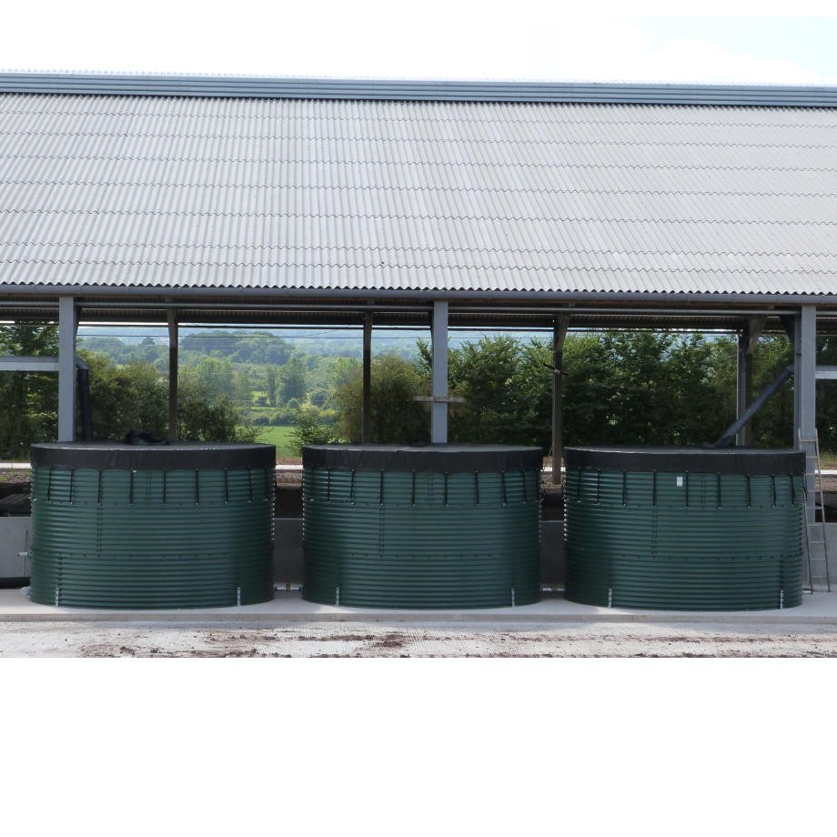 24,000 Litre Coated Steel Water Tank - Tanks Direct