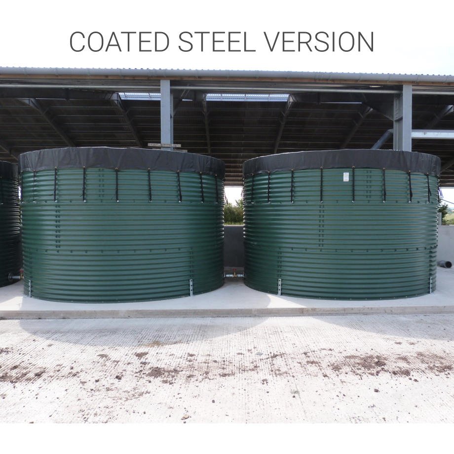 200,000 Litre Galvanised Steel Water Tank - Tanks Direct