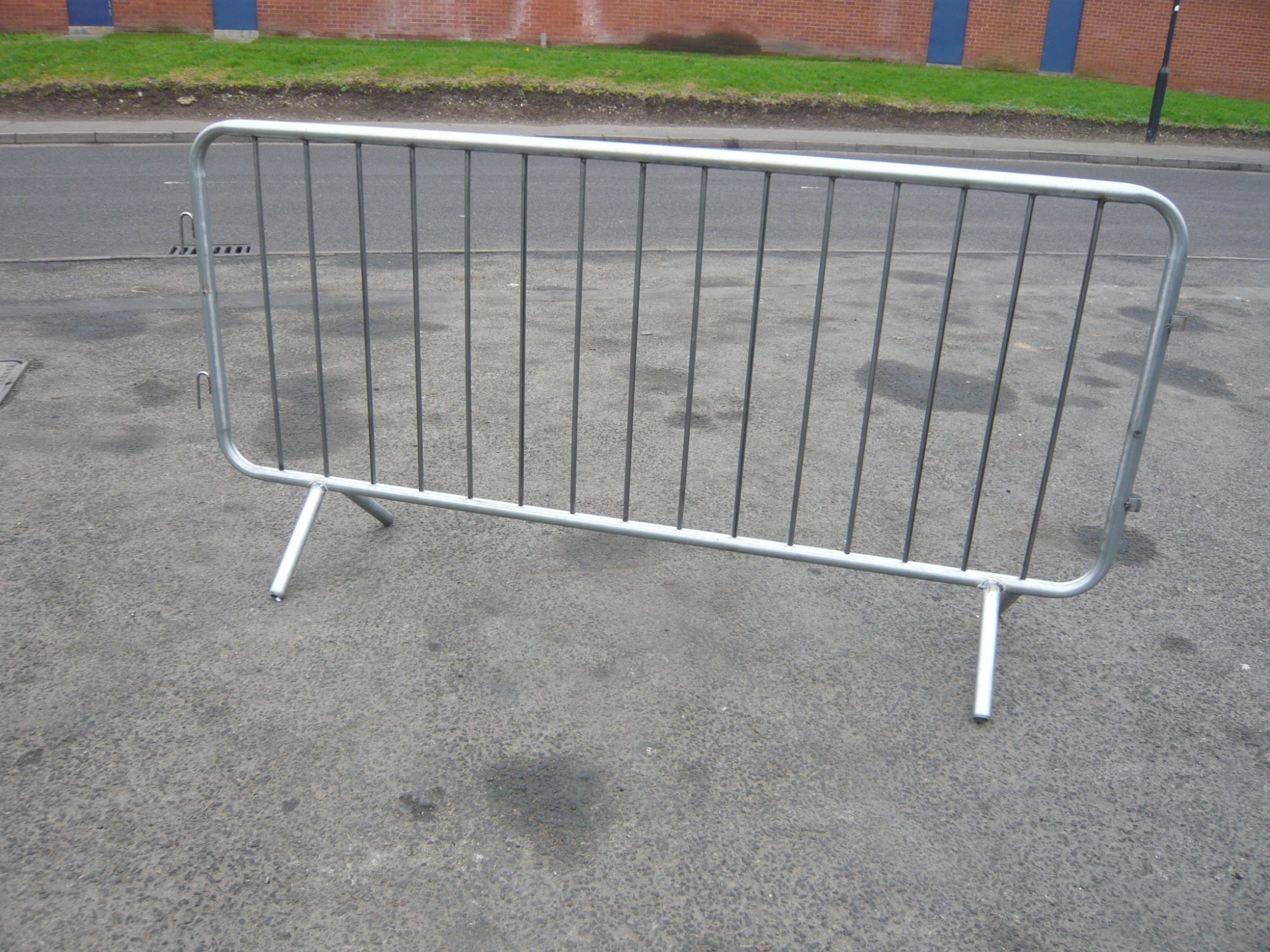 Steel Temporary Pedestrian Barrier, 2300mm - Tanks Direct