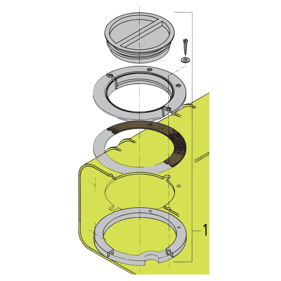 Inspection Lid Kit - Tanks Direct