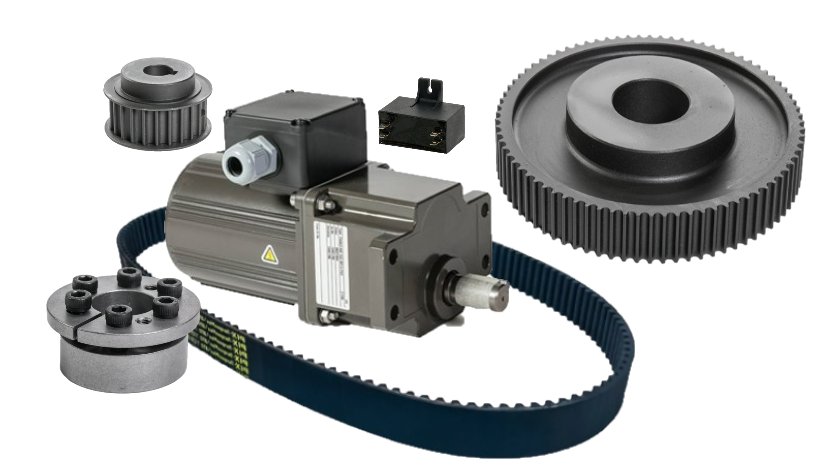 BA-BB Biodisc Drive Assembly Kit 4 (Pre 2006 models) - Tanks Direct