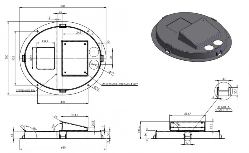 Blower Housing Base - Tanks Direct