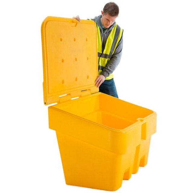200 Litre Lockable Grit Bin - Tanks Direct