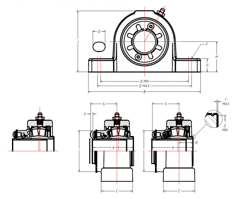 BF/BG Non Drive End Bearing - Tanks Direct