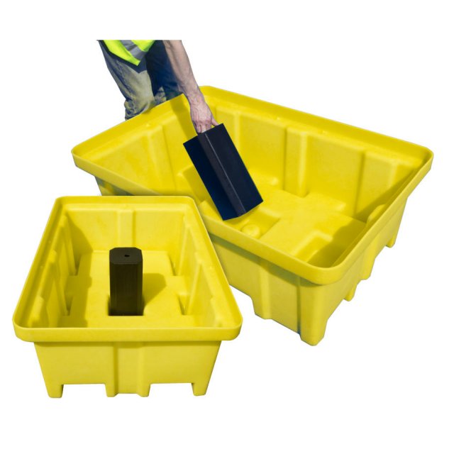 Lockable Bunded Pallet with Shelving Unit - Tanks Direct