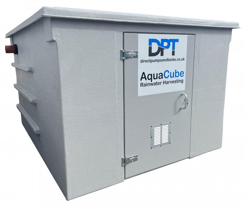 4320 Litre AquaCUBE Rainwater Harvesting System - Tanks Direct