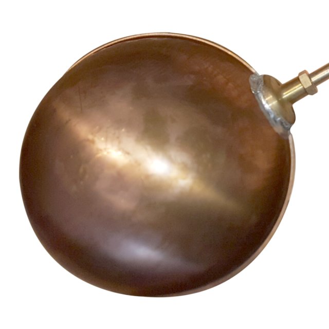 1' Equilibrium Straight Arm Float Valve + Float - Tanks Direct