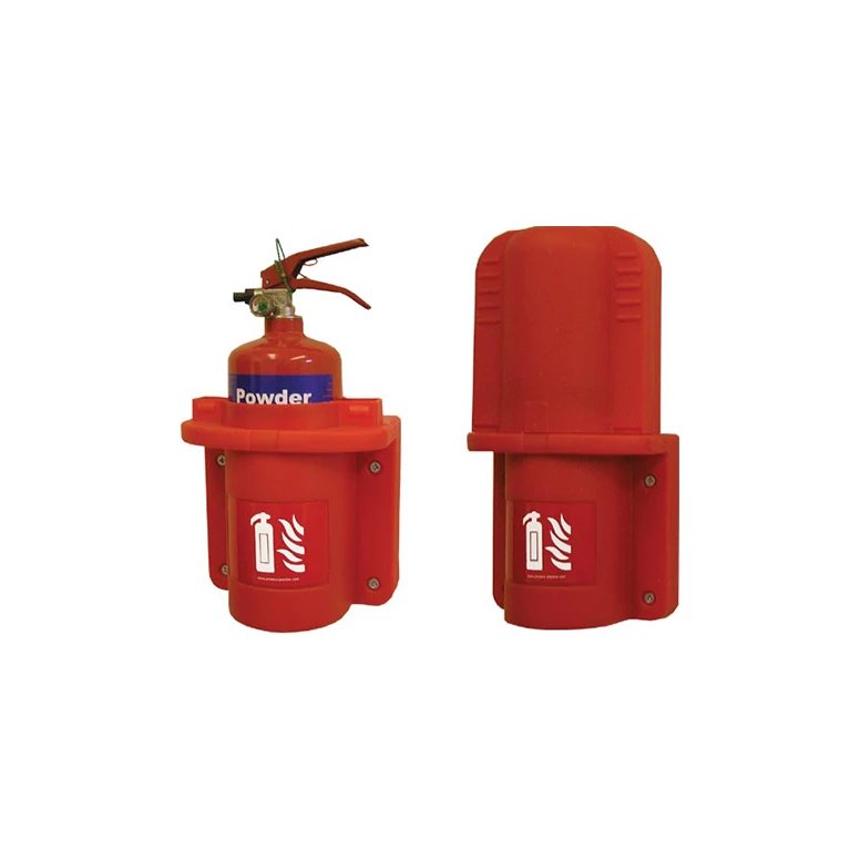 Wall Mounted Plastic Extinguisher Box Holder - Tanks Direct