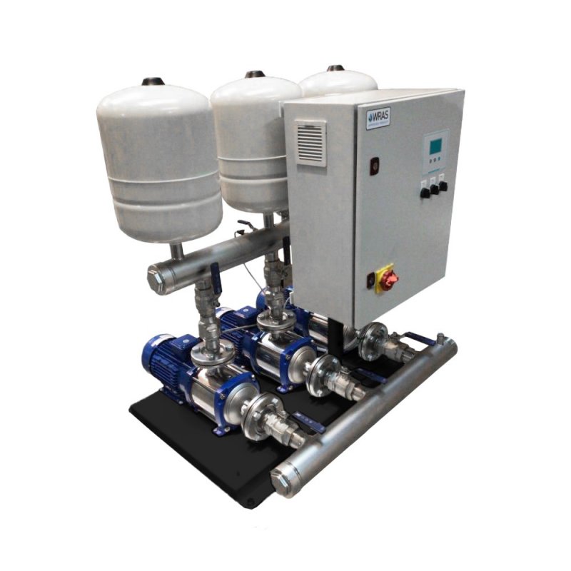 Triple Pump Booster Set, MH 46 - MAB 255L/min @ 3.7 Bar - Tanks Direct