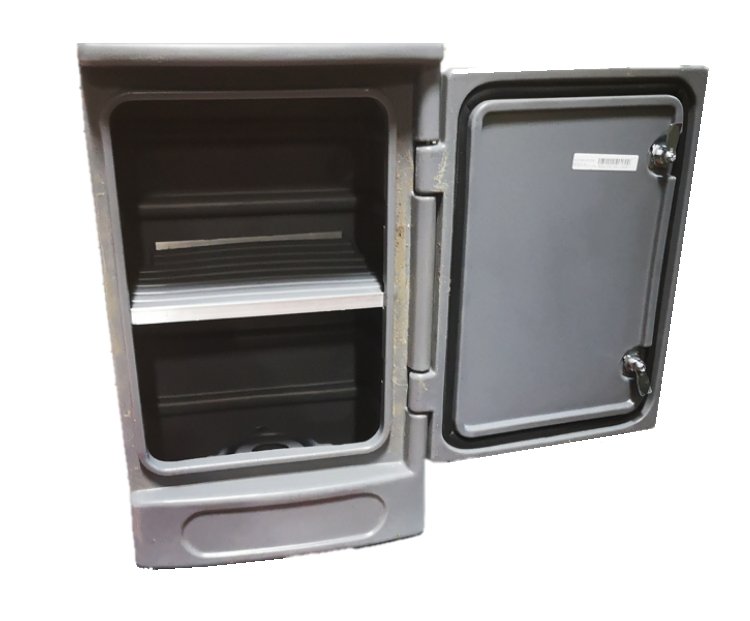 Plastic Kiosk - 406mm x 330mm x 686mm - Single Door (0033479 - Tanks Direct