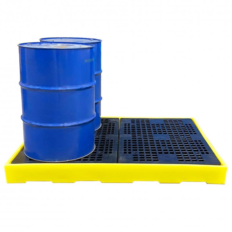 Bunded Work Floor for 4 Drums - BF4 - Tanks Direct