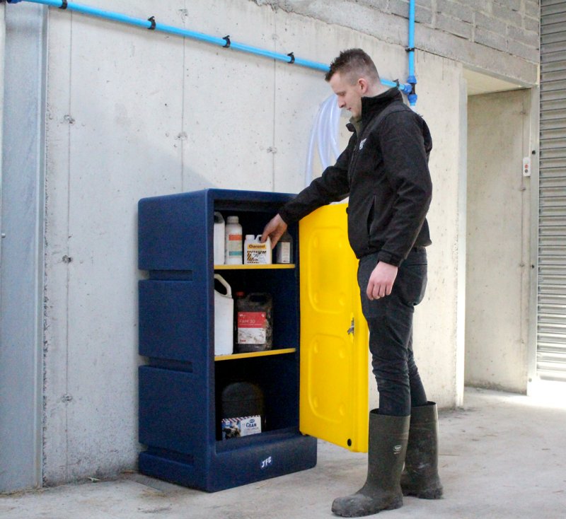 JFC 380L Chemical Storage Cabinet - Tanks Direct