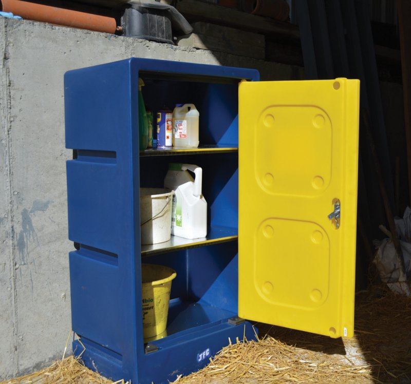 JFC 380L Chemical Storage Cabinet - Tanks Direct