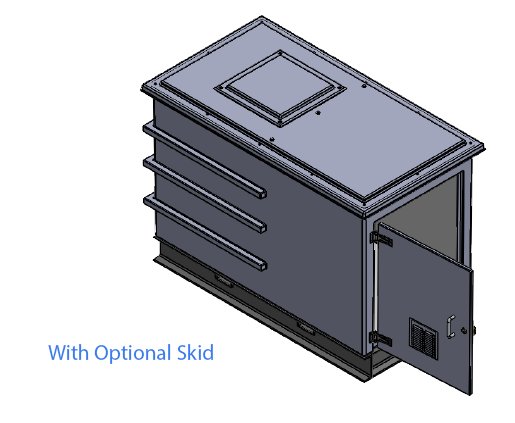 1250 Litre GRP Pump Enclosure Triple Pump CUCOMP.2501-1250 - Tanks Direct