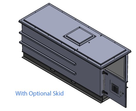 1000 Litre GRP Pump Enclosure Triple Pump CUCOMP.3000-2000 - Tanks Direct