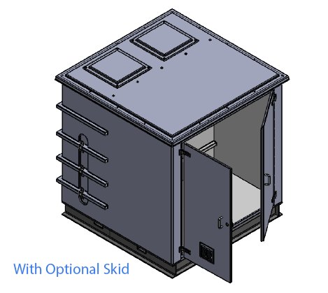 3000 Litre GRP Pump Enclosure Triple Pump CUCOMP.8000-3000 - Tanks Direct