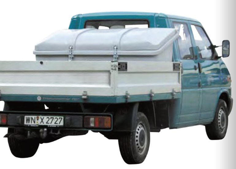 750 Litre Vehicle Storage Box - Tanks Direct