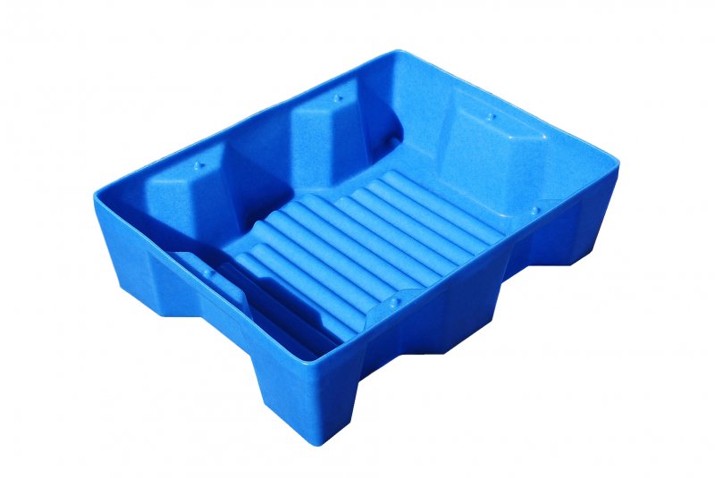 Blue Spill drip tray with grate, 66 Litre | Tanks Direct Ltd - Tanks Direct