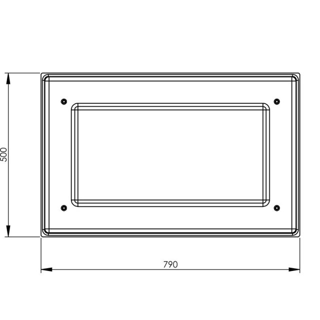 90 Litre GRP Water Tank - Two Piece Insulated - Tanks Direct