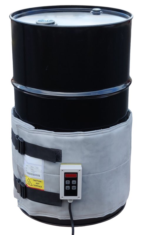 High Temperature Drum Heating Jacket 0 - 200 °C 105-120L - Tanks Direct