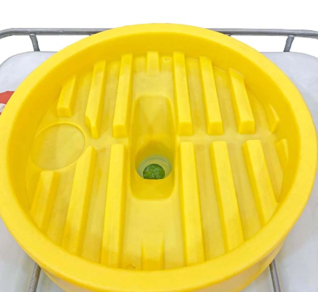 Pack of 8 IBC Funnel with Lid and Strainer - Tanks Direct