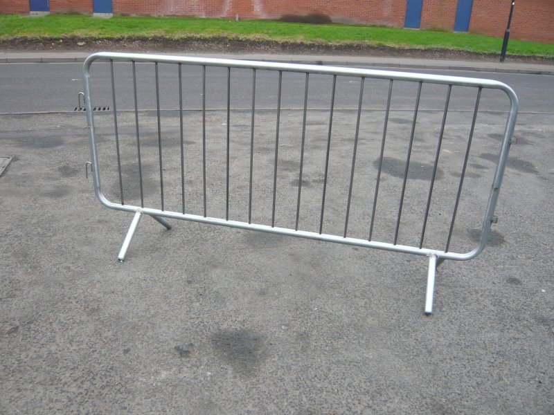 Steel Temporary Pedestrian Barrier, 2300mm - Tanks Direct