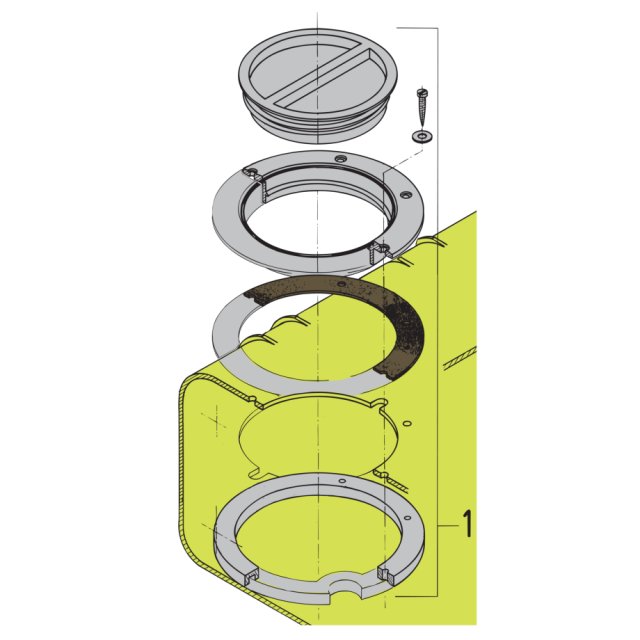 Inspection Lid Kit - Tanks Direct